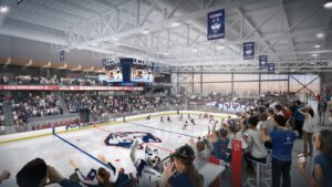 CANTLON: UCONN NAMES NEW BUILDING TOSCANO FAMILY ICE FORUM – HOWLINGS
